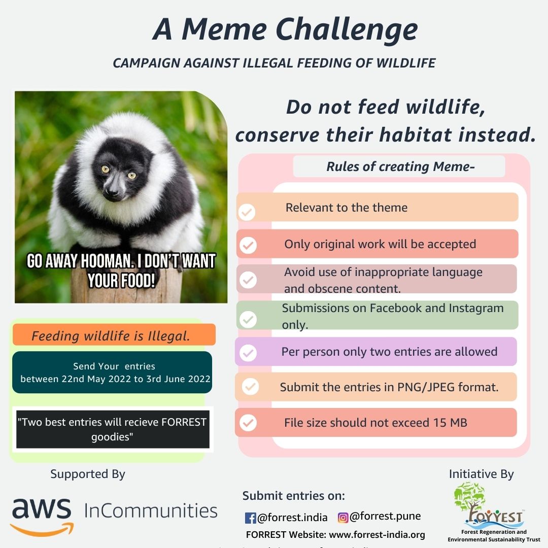 Campaign against illegal feeding of wildlife - Forrest-ecology